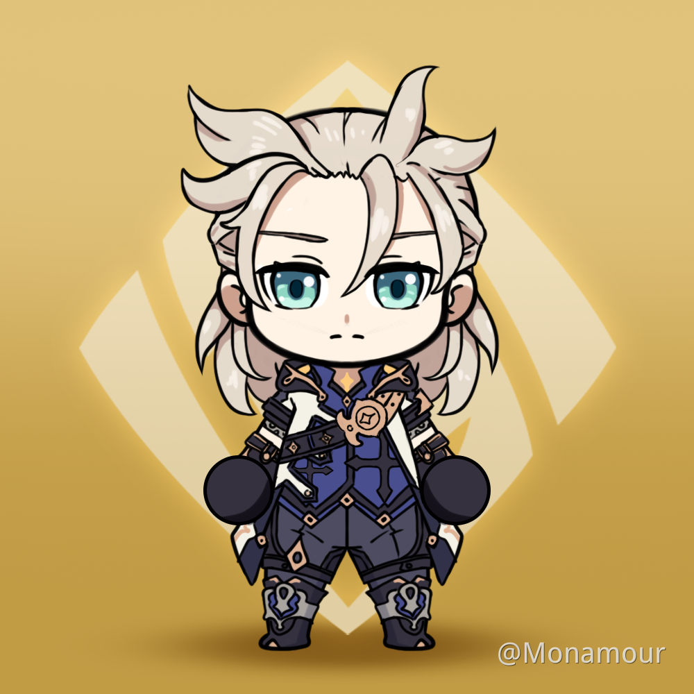 Chibi Albedo Genshin Impact | HoYoLAB