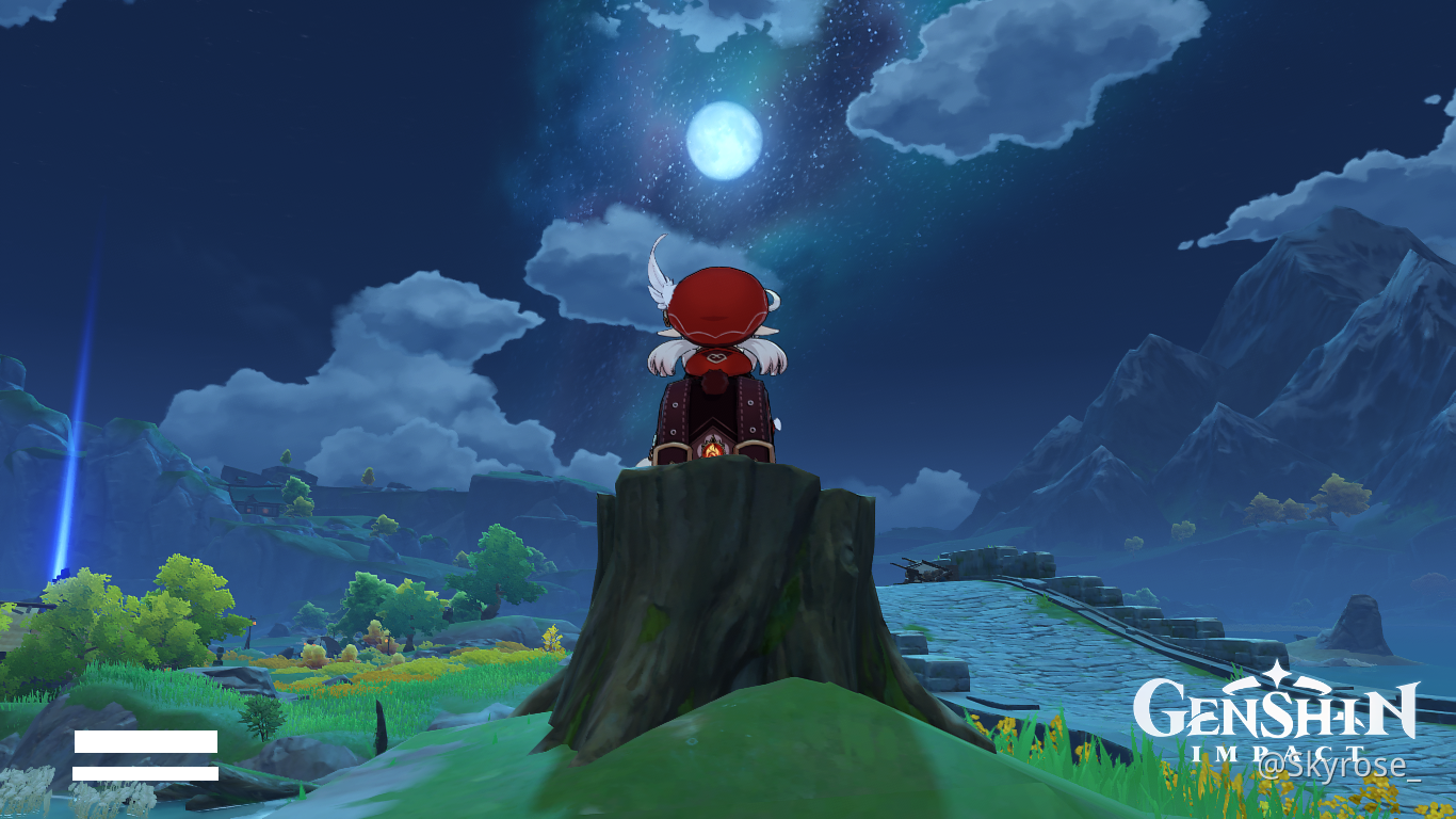 viewing the moon with Klee Genshin Impact | HoYoLAB