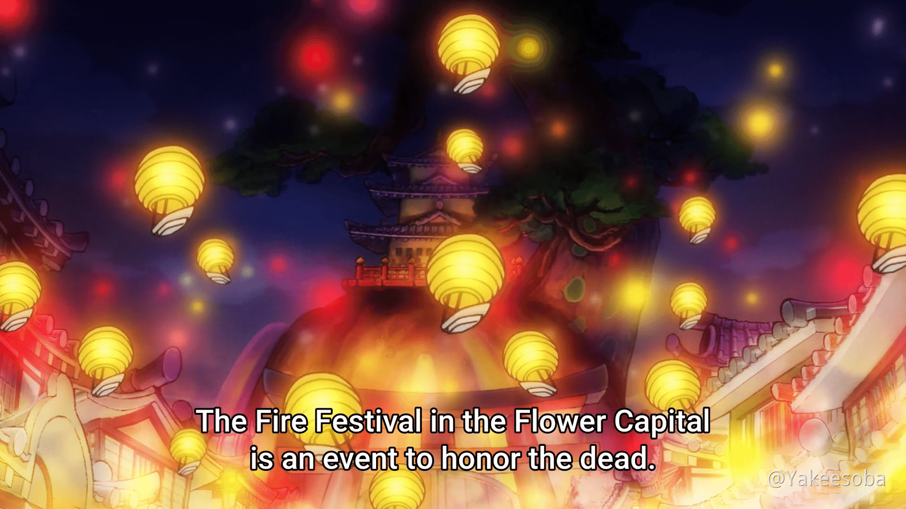 [SPOILER] FIRE FESTIVAL IN WANO (ONE PIECE) LOOKS LIKE LANTERN FESTIVAL ...