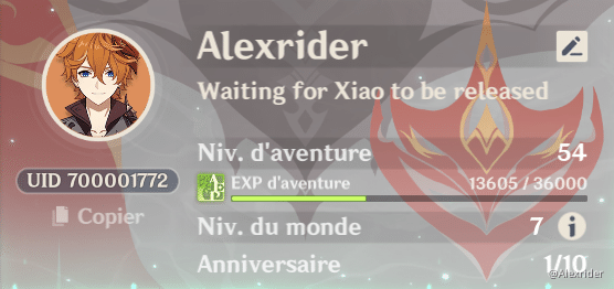 Flex your UID here! Genshin Impact | HoYoLAB