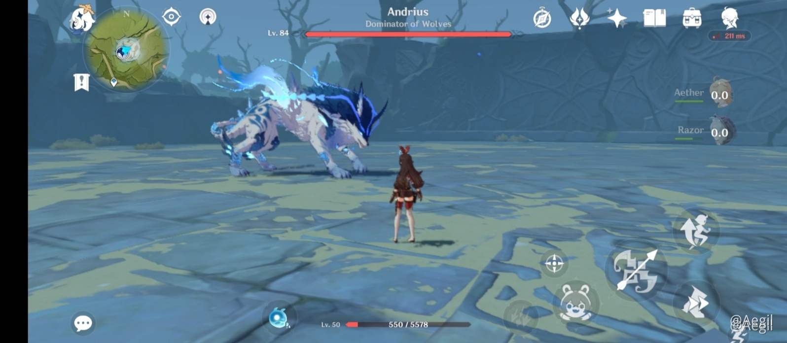 How the fight with Andrius really went Genshin Impact | HoYoLAB