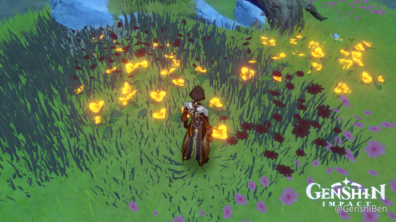 Gold Flowers Genshin Impact | HoYoLAB