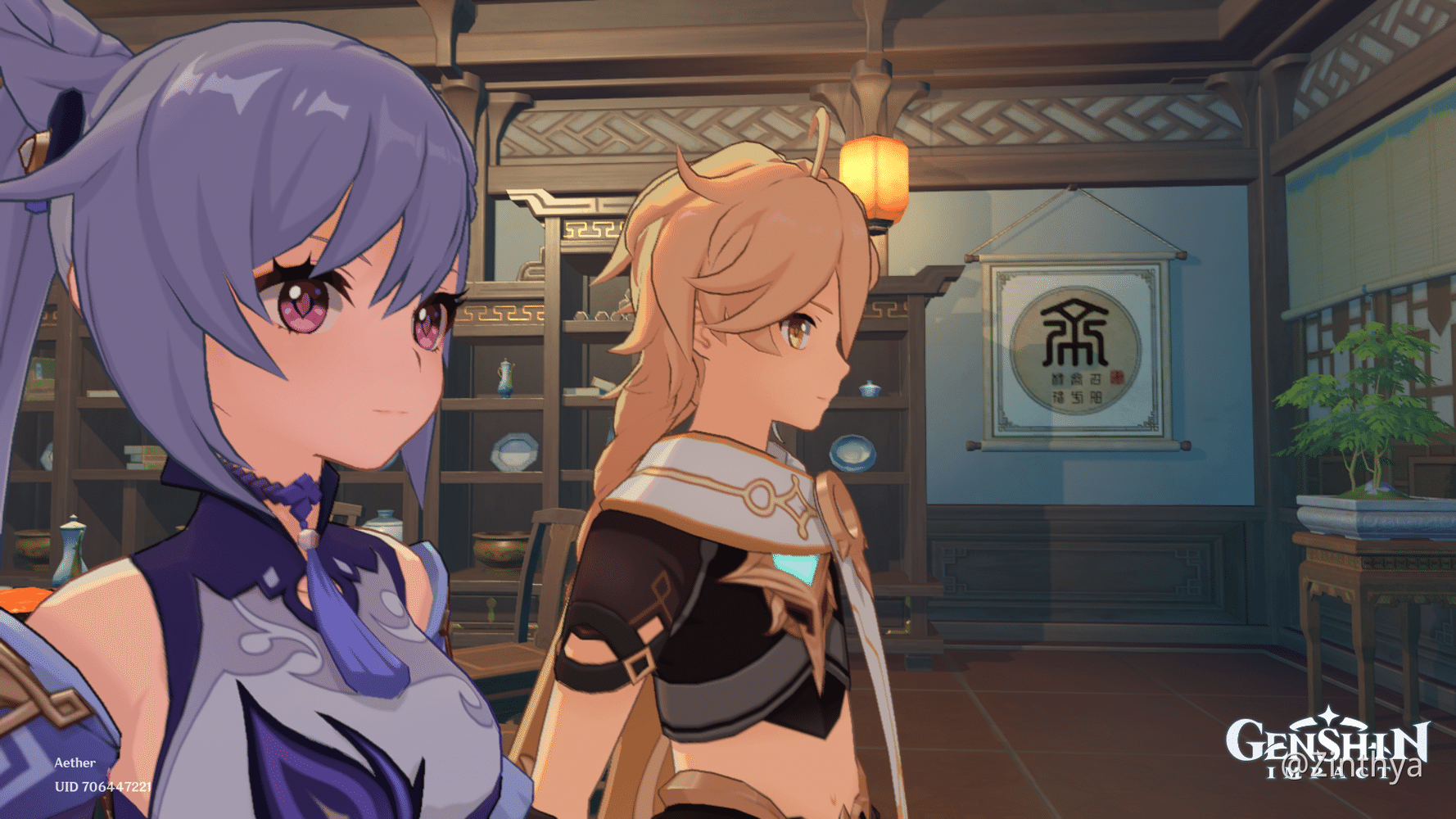 Aether X Keqing :v Genshin Impact | HoYoLAB