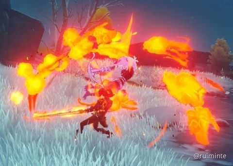 diluc battle animation appreciation :) Genshin Impact | HoYoLAB