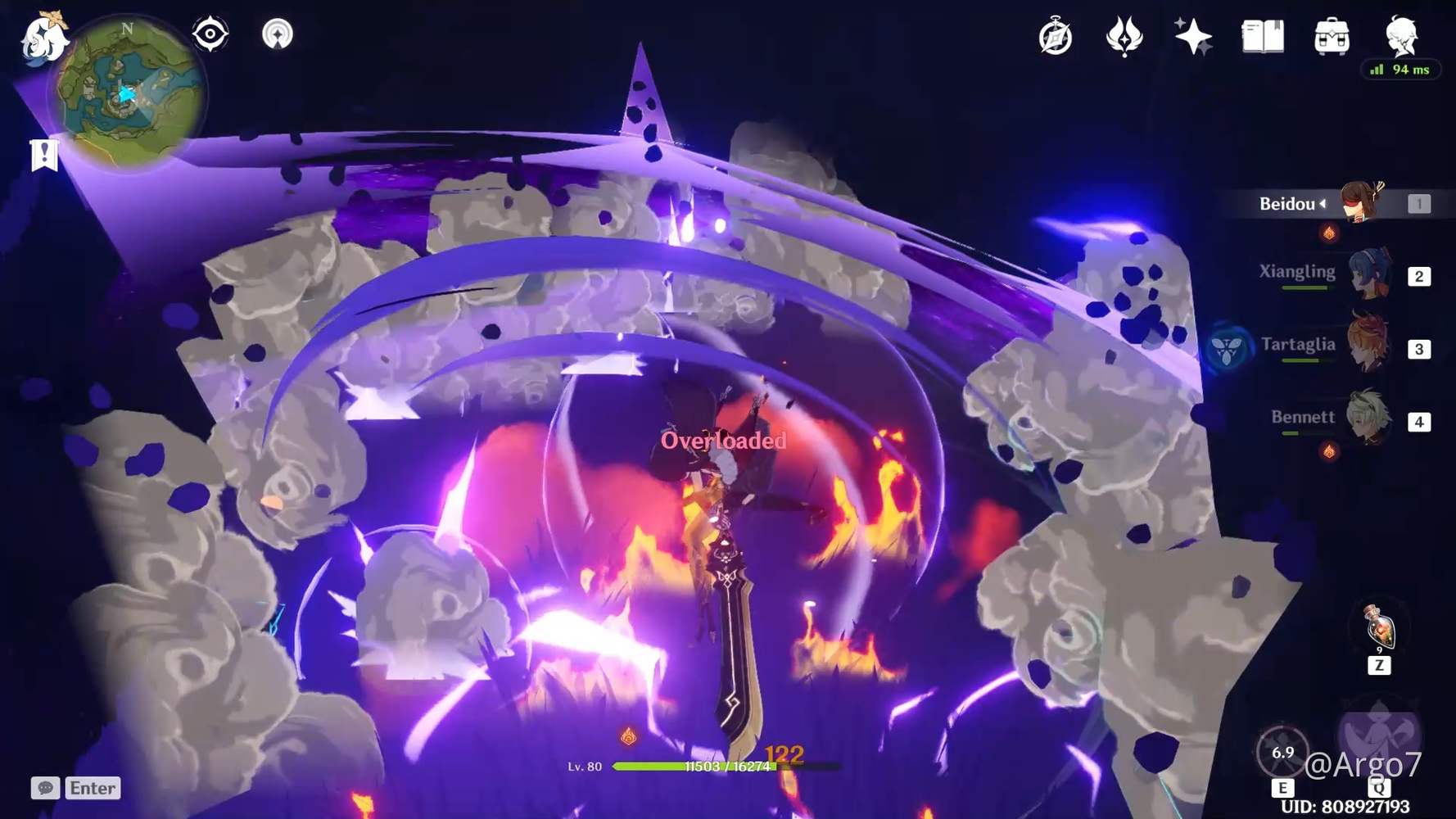 Mining using Overload, who else doing this? Genshin Impact | HoYoLAB