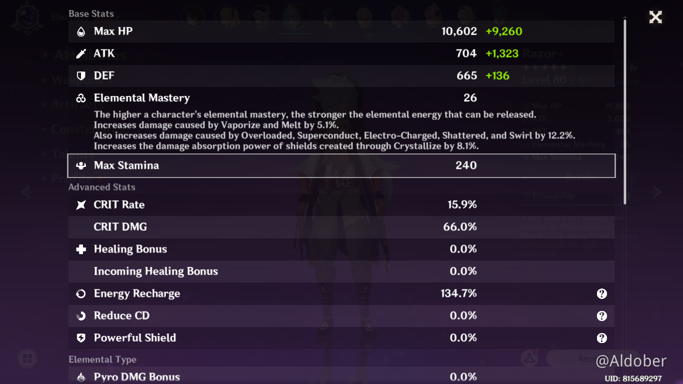 Atk difference Genshin Impact | HoYoLAB