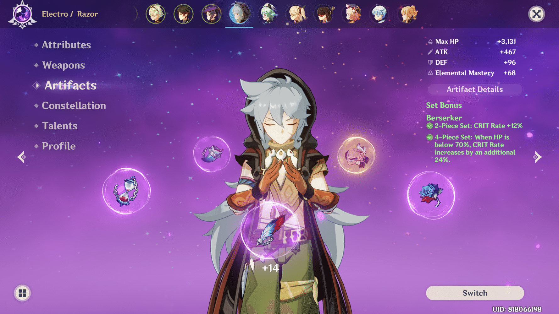 Best Artifact for Razor? Genshin Impact | HoYoLAB