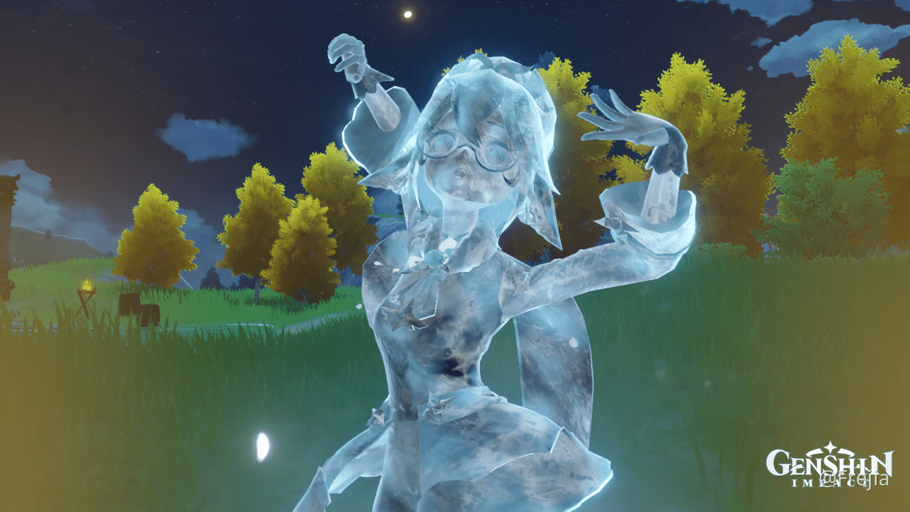 Frozen Photoshoot part II | Genshin Impact | HoYoLAB