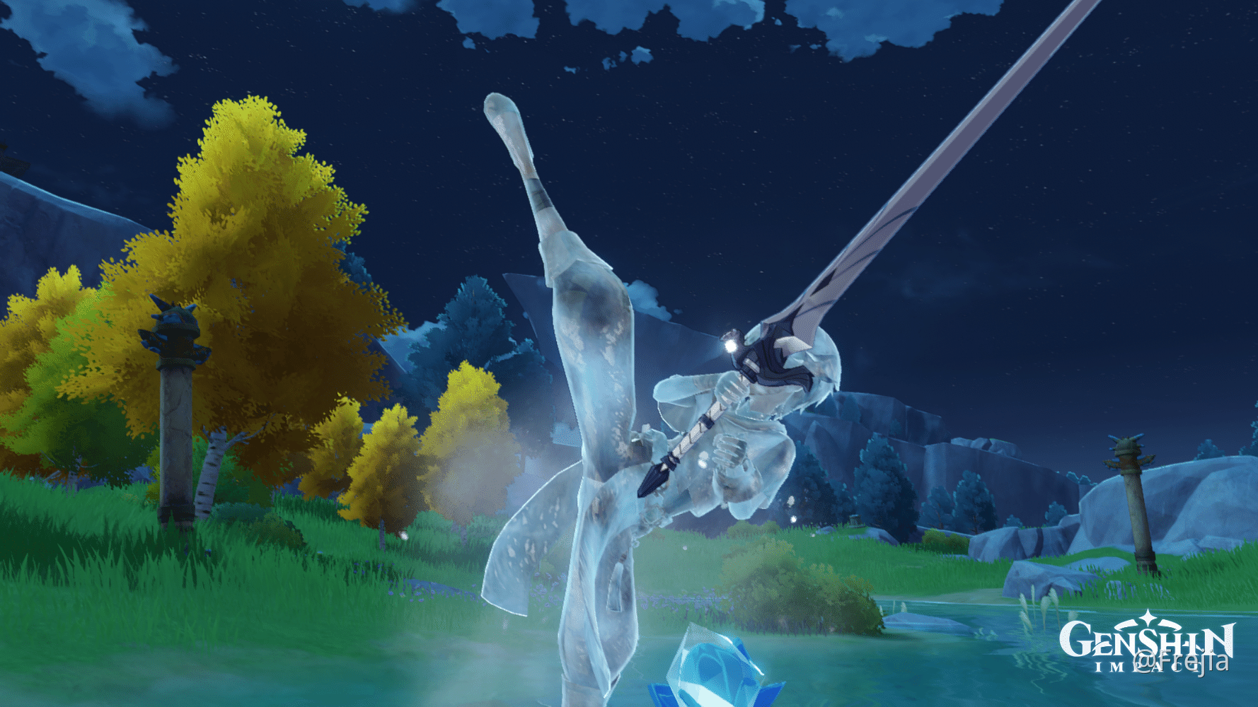 Frozen Photoshoot part II Genshin Impact | HoYoLAB