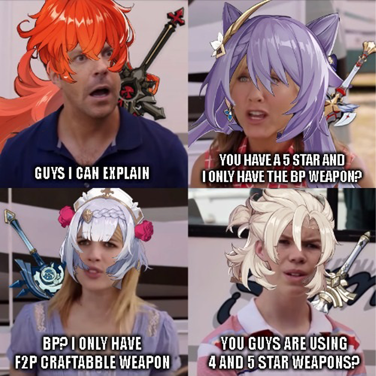 A very late meme for Albedo but still relevant today. Genshin Impact ...