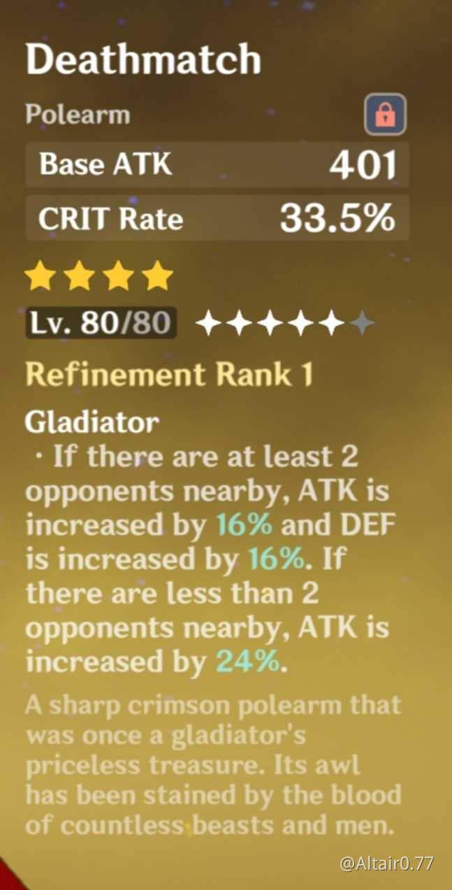 One thing I realized with Deathmatch Genshin Impact | HoYoLAB