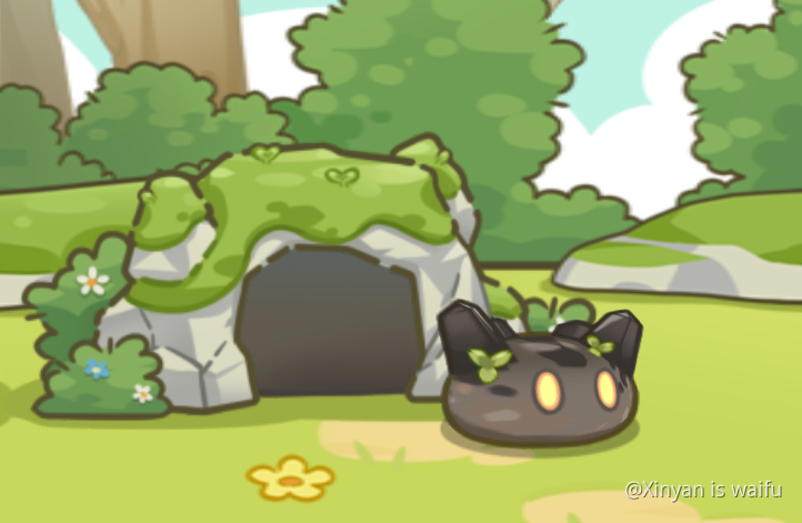 The geo slime finally left the cave Genshin Impact | HoYoLAB