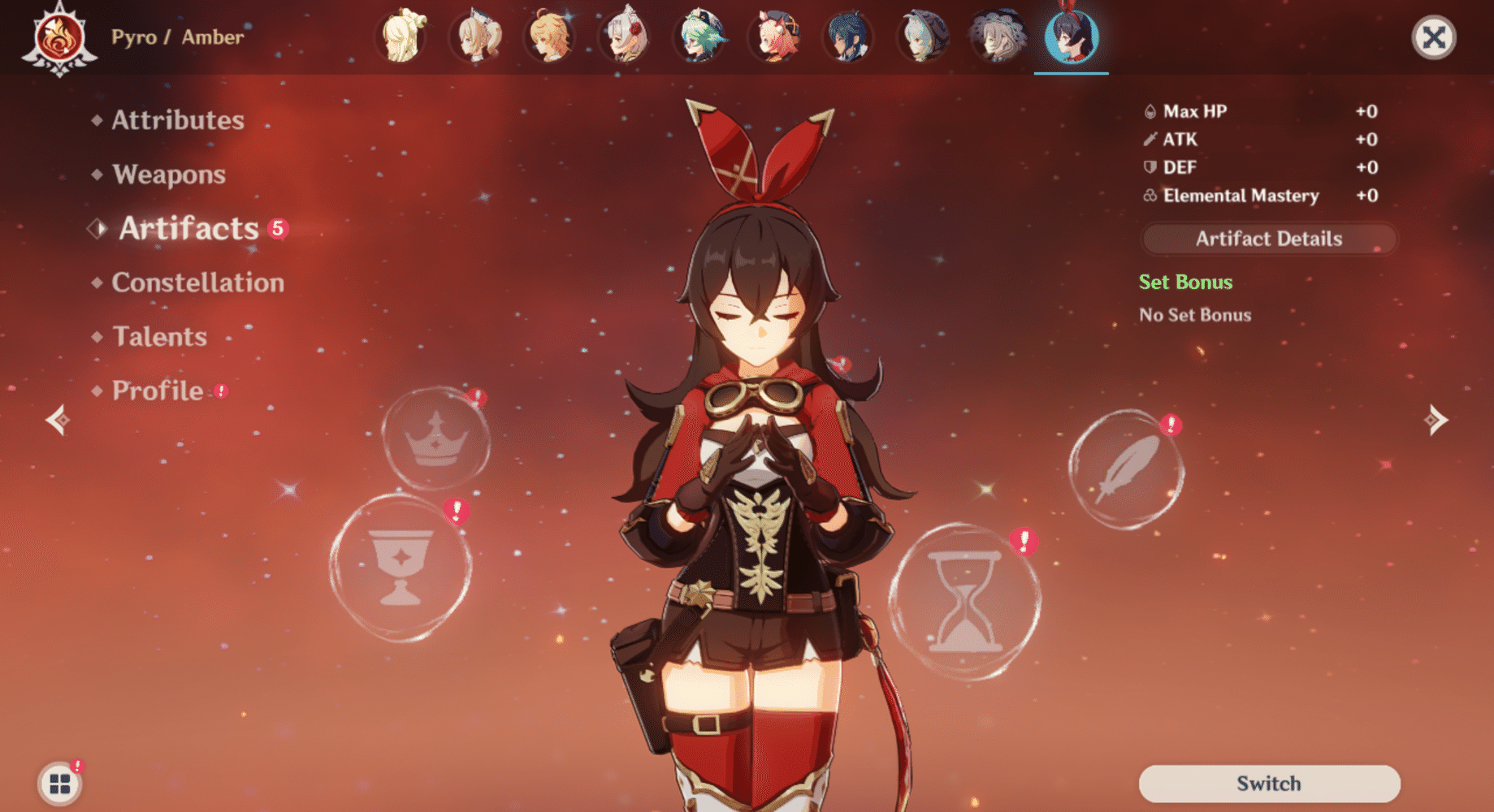 Here's my C0 amber build that can out-dps any 4-star Genshin Impact ...