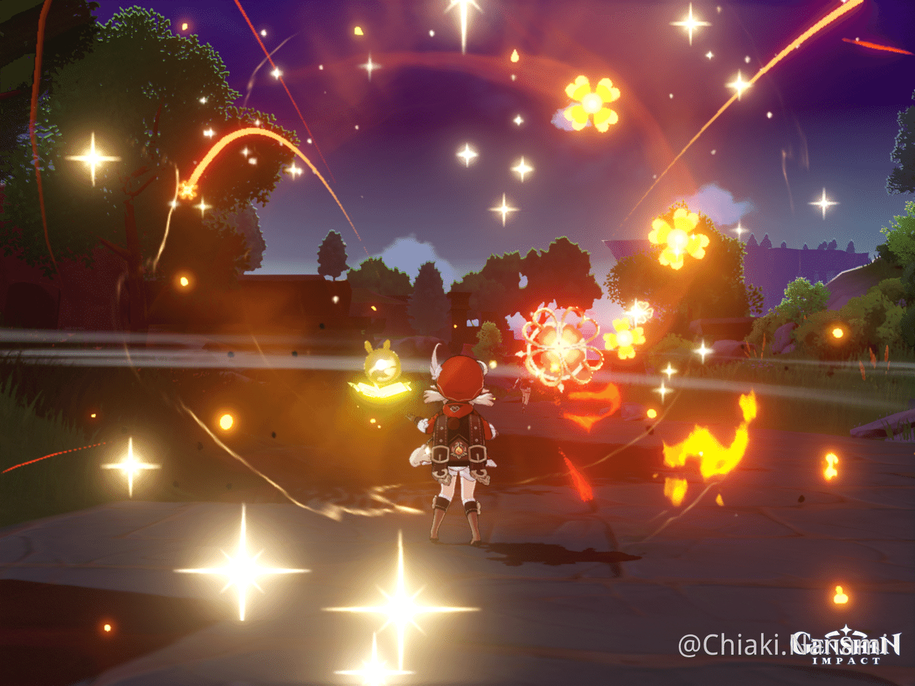 I took a photo while doing Klee's ult Genshin Impact | HoYoLAB