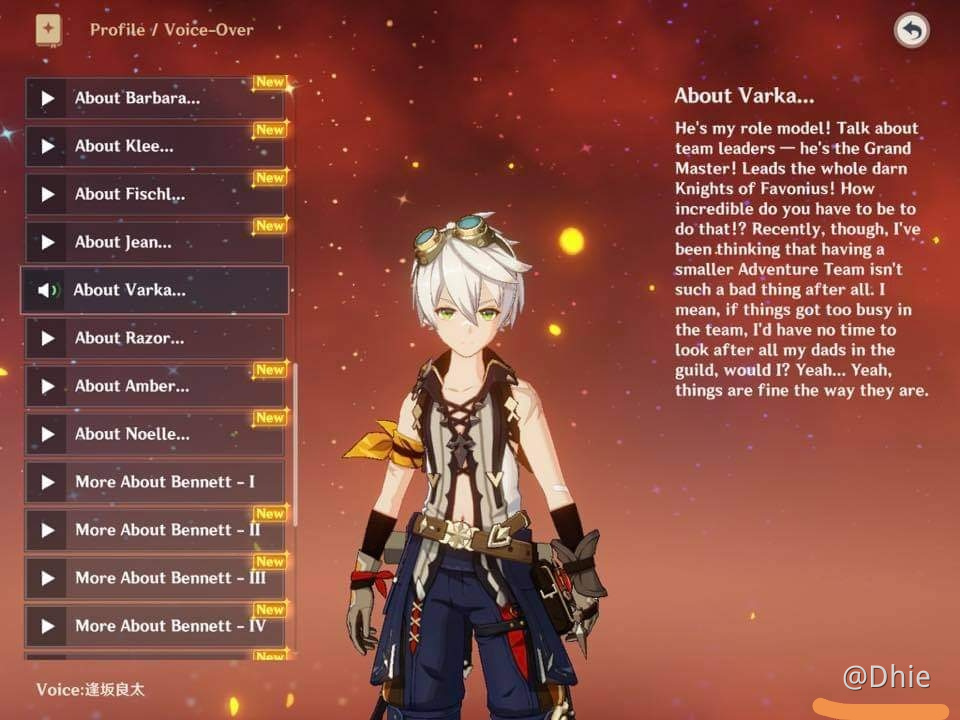 Varka Genshin Impact | HoYoLAB