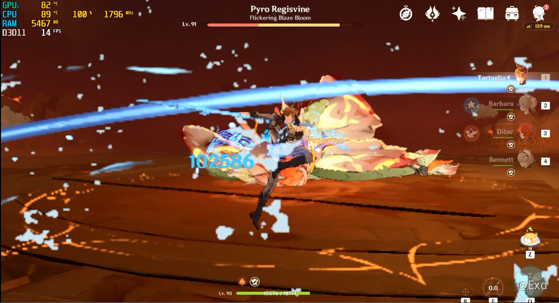 Finally Reached 100k Damage. Genshin Impact | HoYoLAB