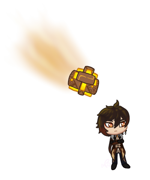 Chibi Geo Lord Genshin Impact | HoYoLAB