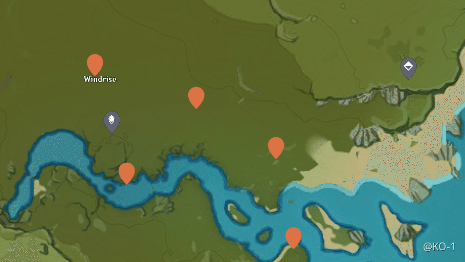 Windwheel Aster Locations/Routes | Genshin Impact | HoYoLAB