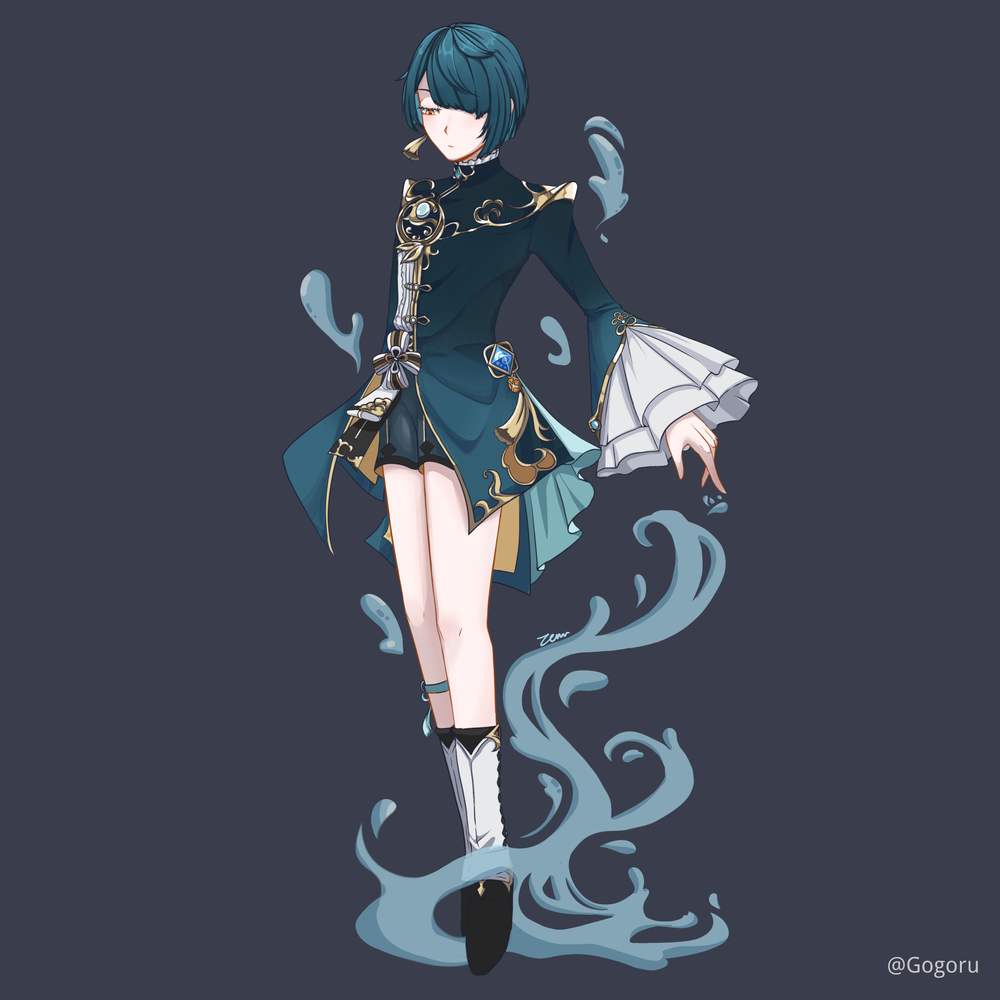 Xingqui Fanart Genshin Impact | HoYoLAB