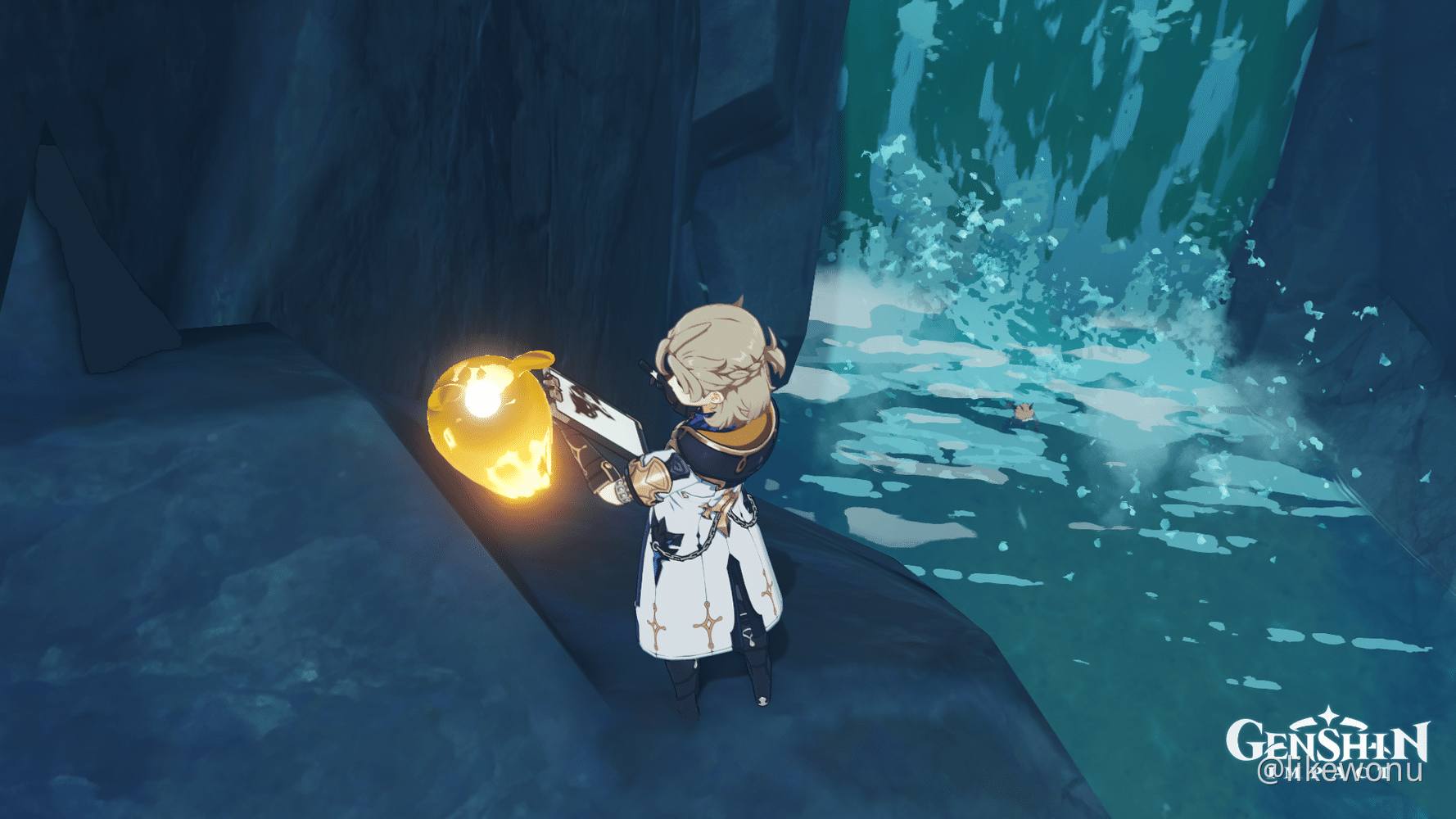 the hillichurl taking a shower Genshin Impact | HoYoLAB