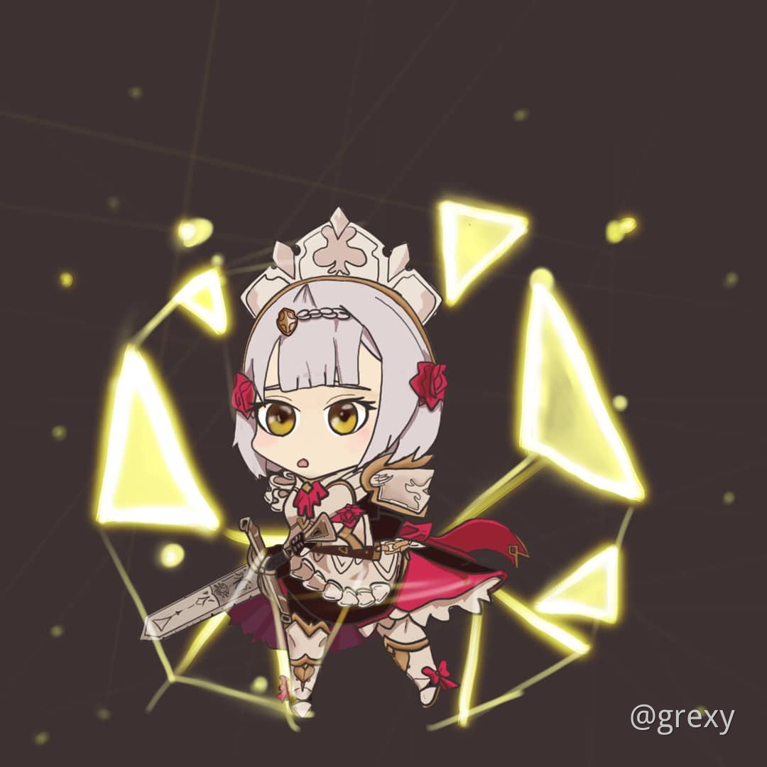 Noelle chibi Genshin Impact | HoYoLAB