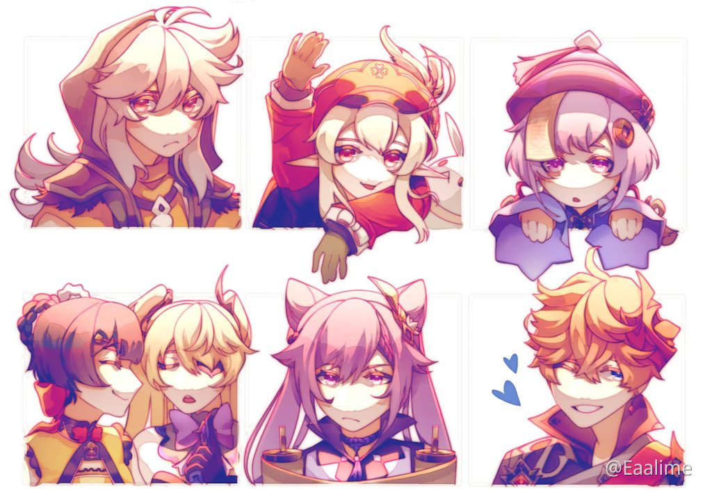 The squad Genshin Impact | HoYoLAB