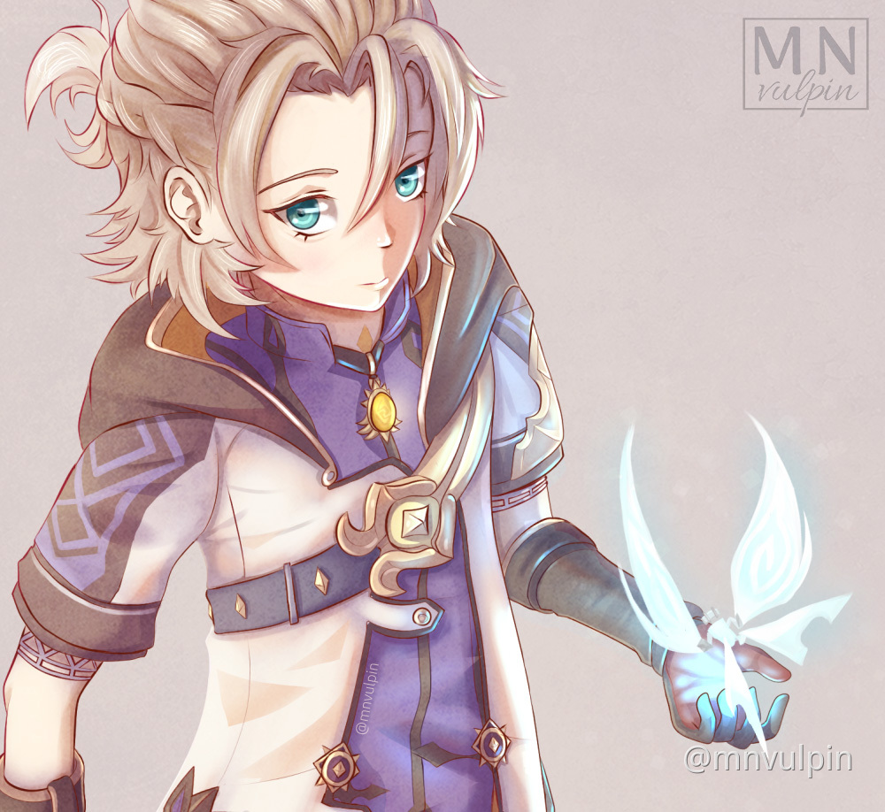 Albedo and the Sacrificial Sword Genshin Impact | HoYoLAB