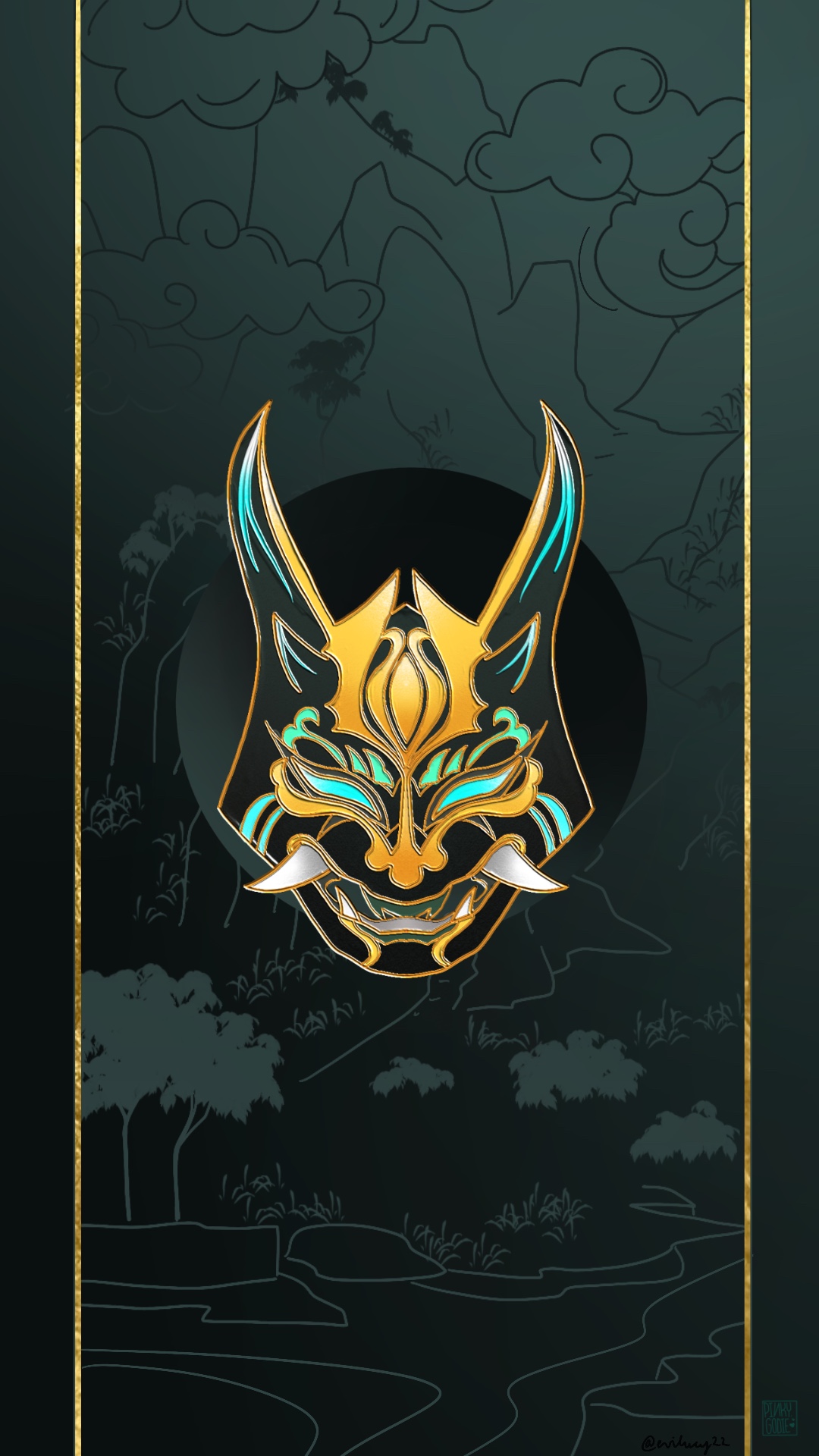 Xiao Mask Fanart Genshin Impact | HoYoLAB