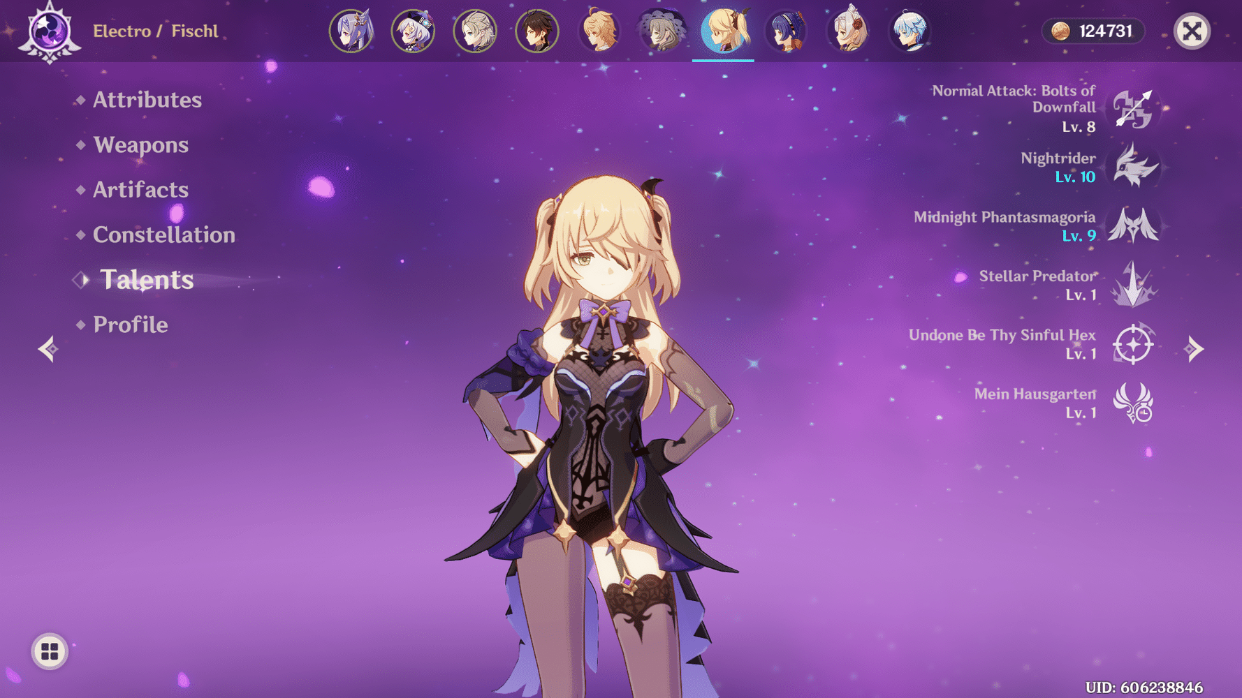 What's an optimal build for my C6 Fischl? Genshin Impact | HoYoLAB