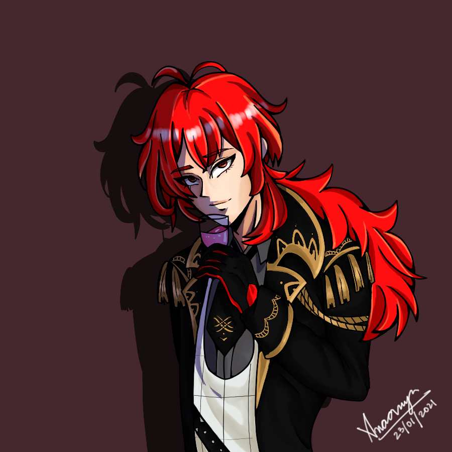 Diluc. Genshin Impact | HoYoLAB