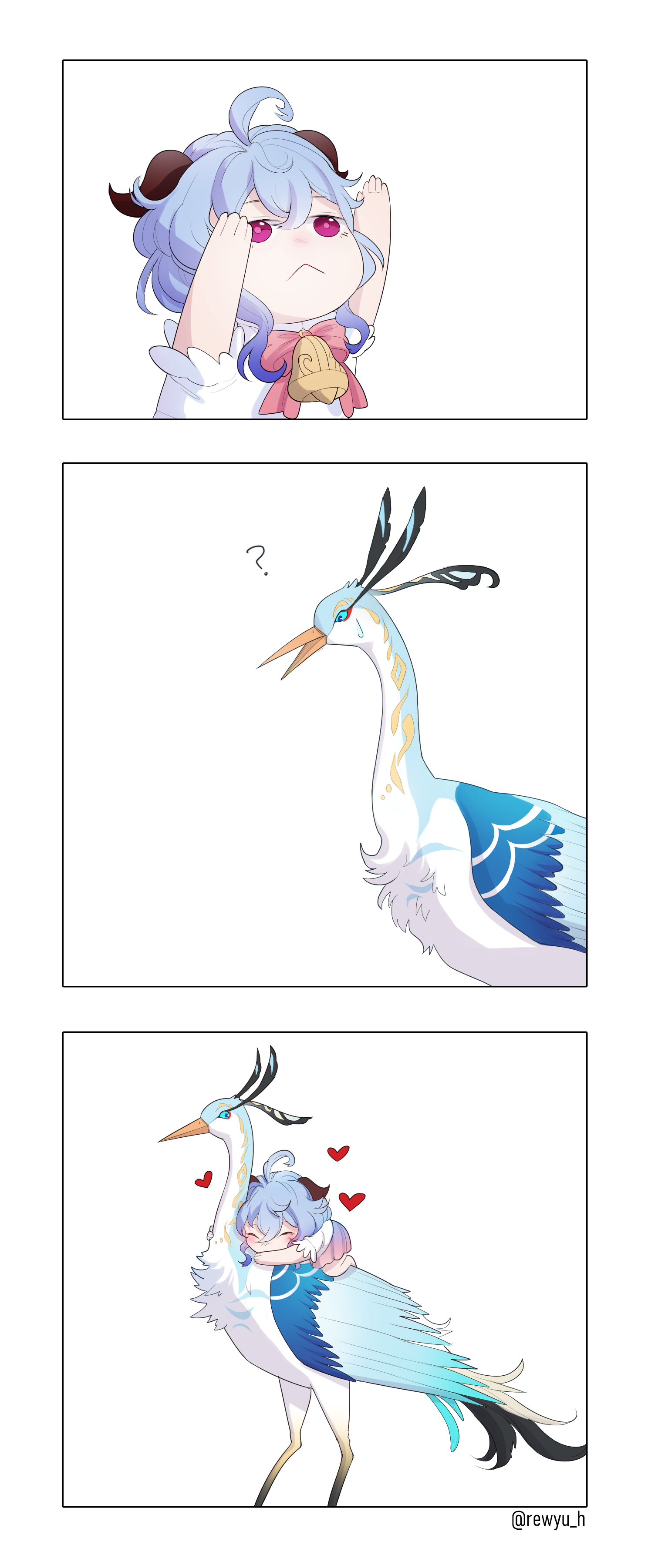 Little Ganyu + Cloud Retainer 💕 Genshin Impact | HoYoLAB