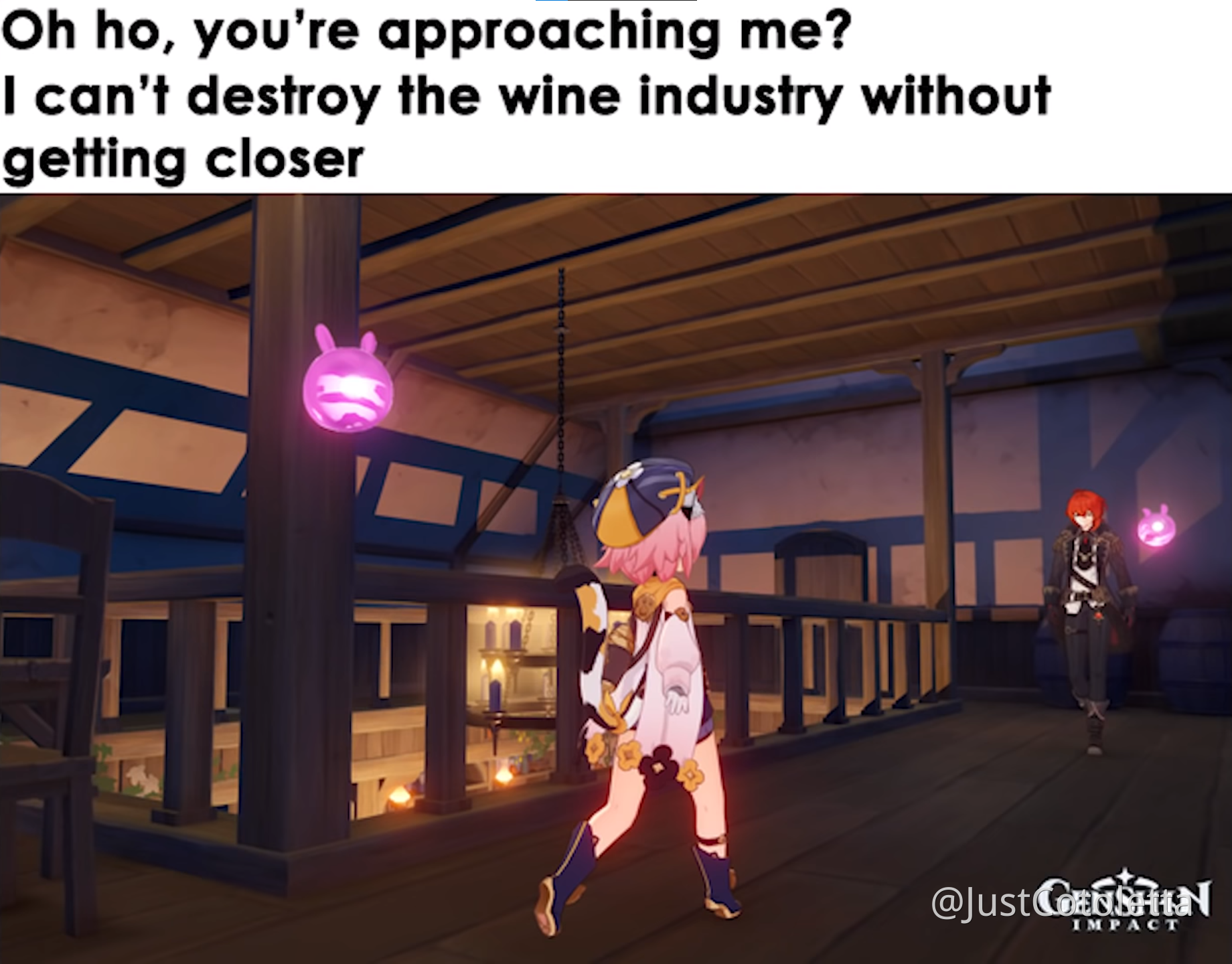 There is always time for a Jojo's reference! Genshin Impact | HoYoLAB