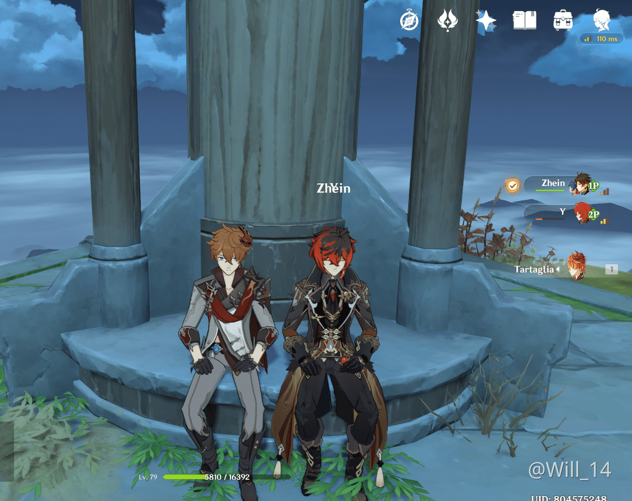 11th Fatui Harbinger hanging out with the 1st Fatui harbinger called ...