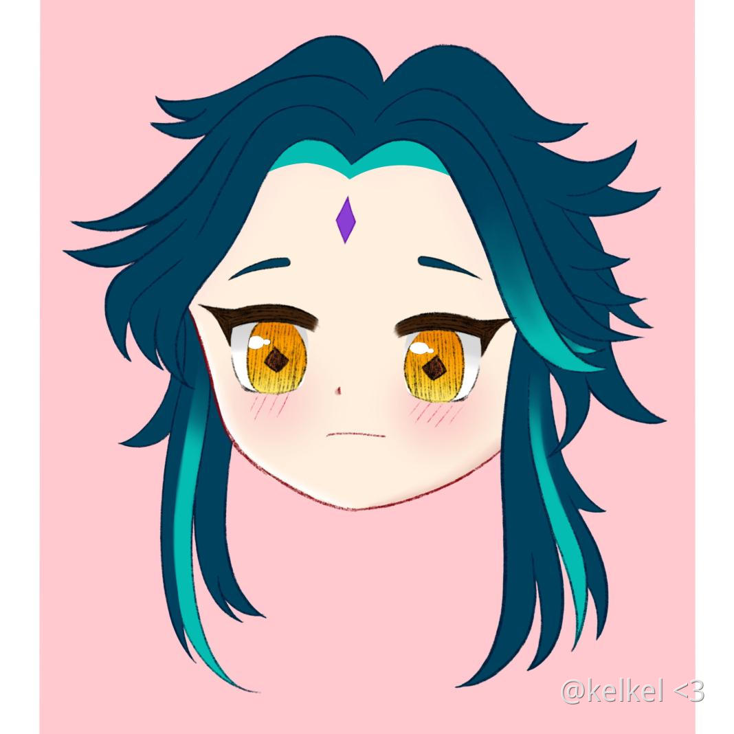 chibi xiao wip :) Genshin Impact | HoYoLAB