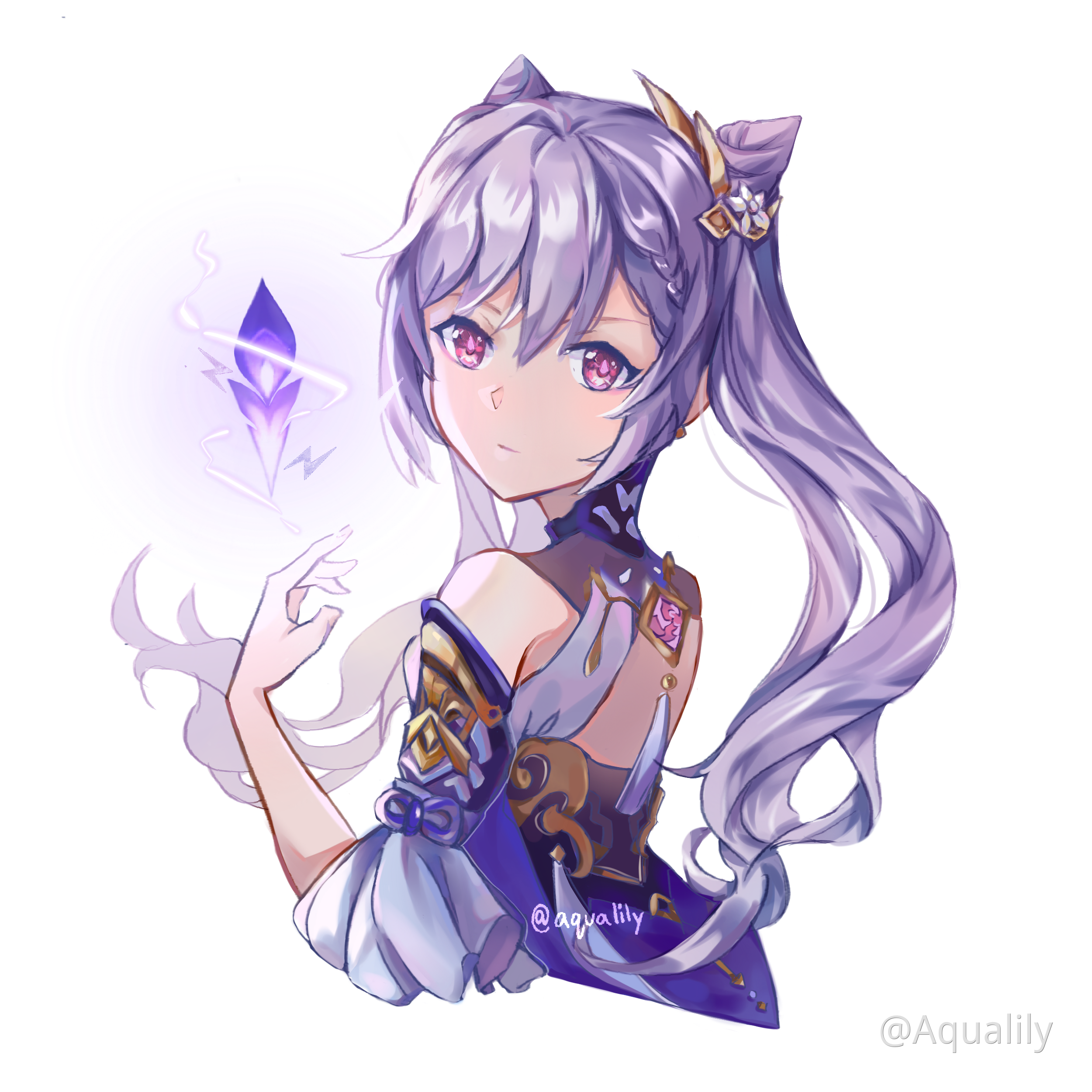 Keqing Fanart Genshin Impact | HoYoLAB
