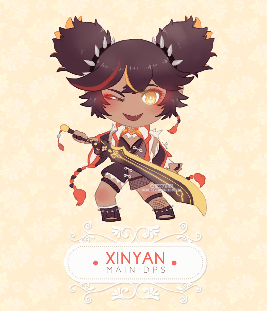 My Xinyan "Team Card" Genshin Impact | HoYoLAB