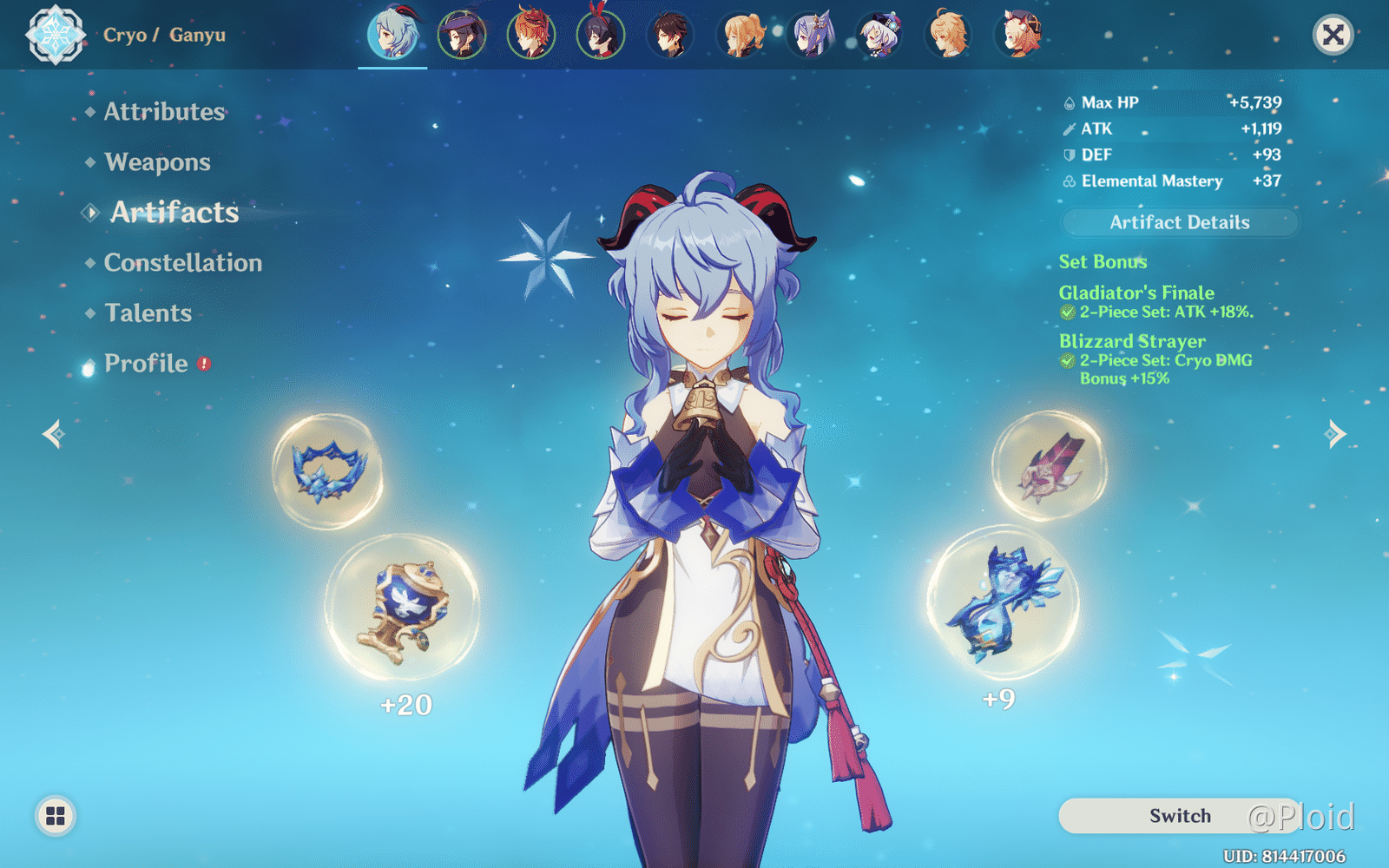 How's your Ganyu doing so far? Genshin Impact | HoYoLAB