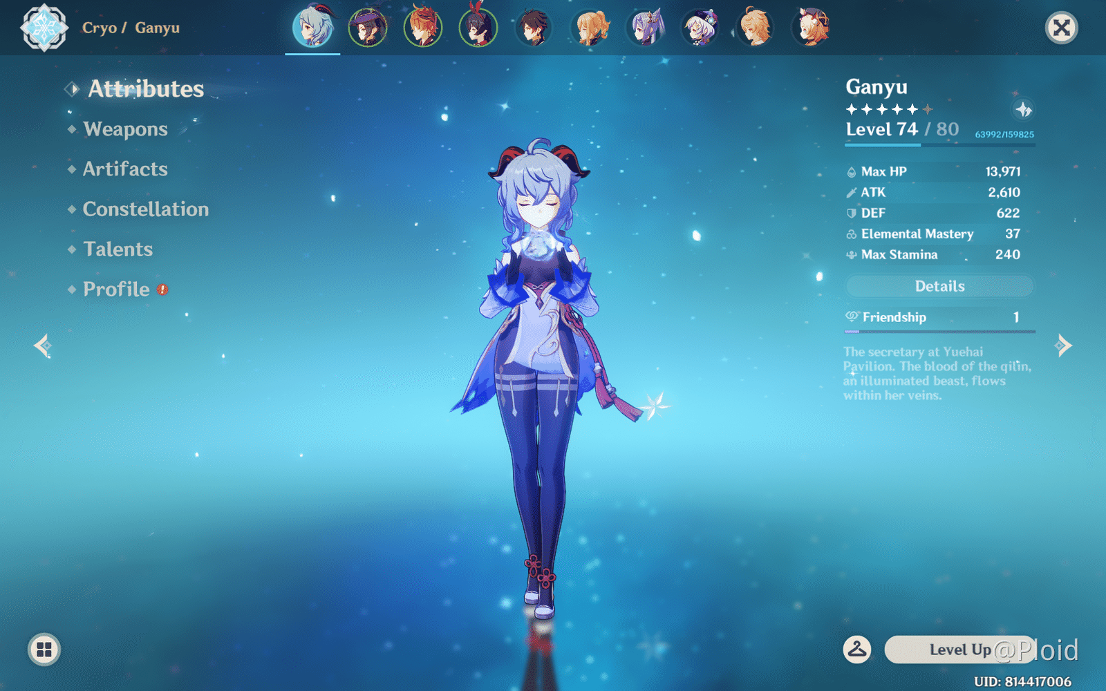 How's your Ganyu doing so far? Genshin Impact | HoYoLAB