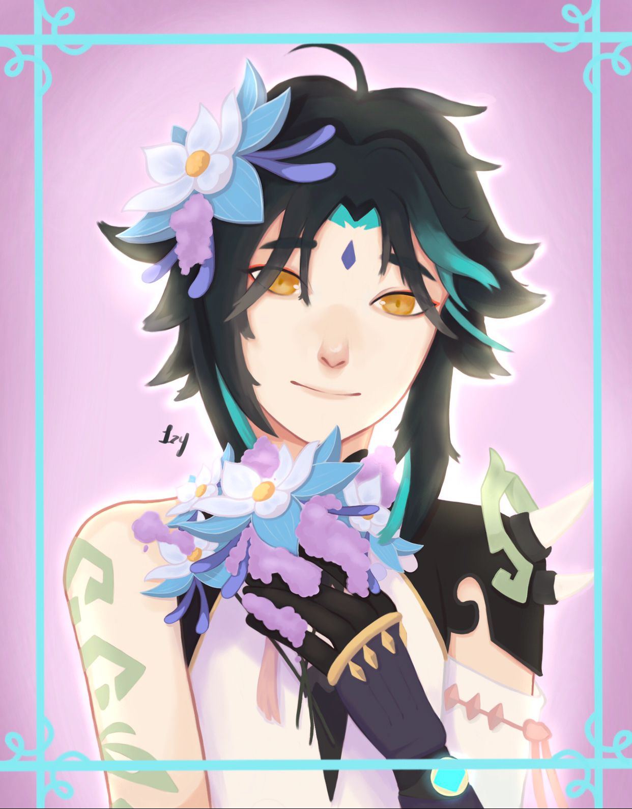 Soft Xiao drawing aaaaa Genshin Impact | HoYoLAB