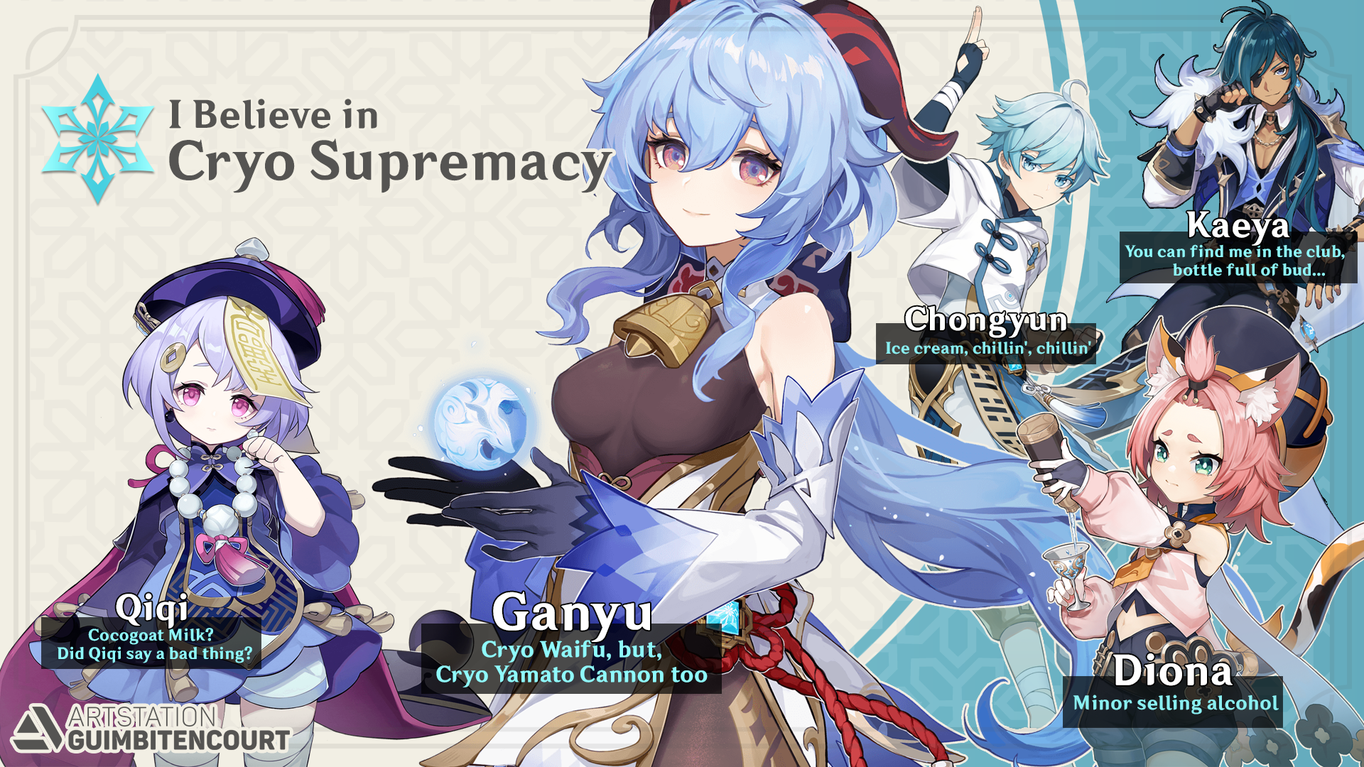Cryo Supremacy Banner Genshin Impact | HoYoLAB