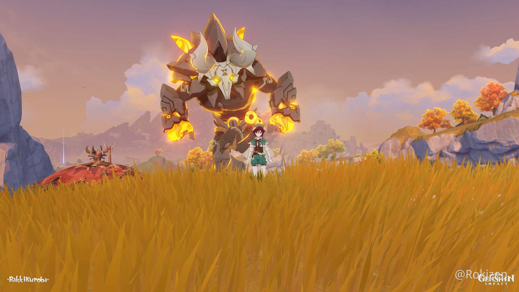 My Sparring Partner - Stonehide Lawachurl Locations | Genshin Impact ...