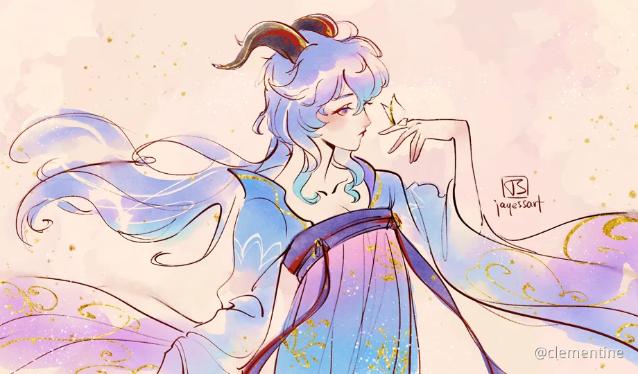 Ganyu in Hanfu Genshin Impact | HoYoLAB