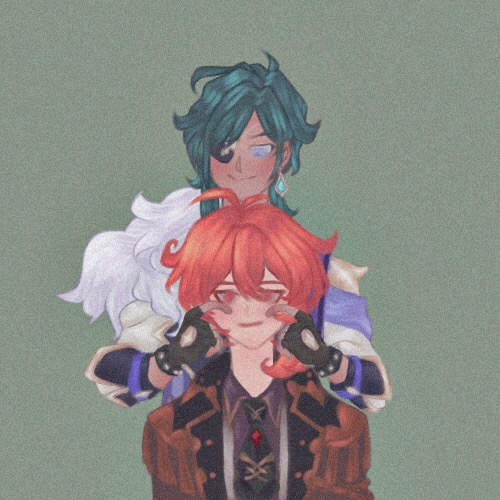 kaeya makes diluc smile Genshin Impact | HoYoLAB