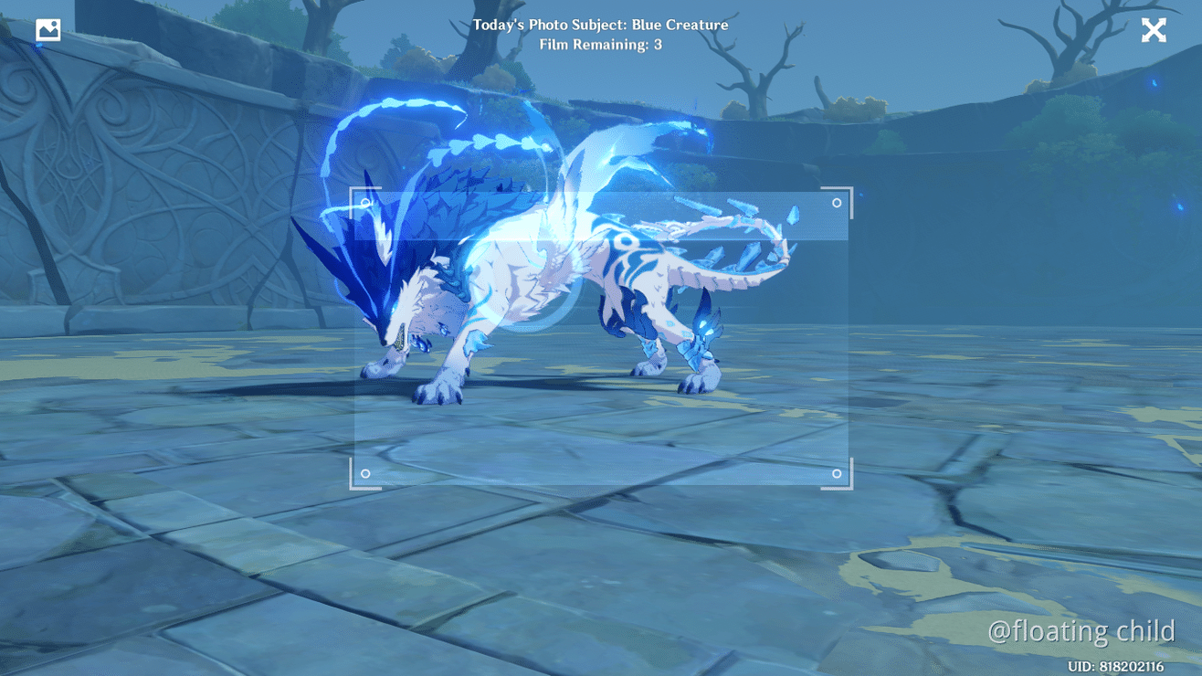 BLUE CREATURE - Player Community