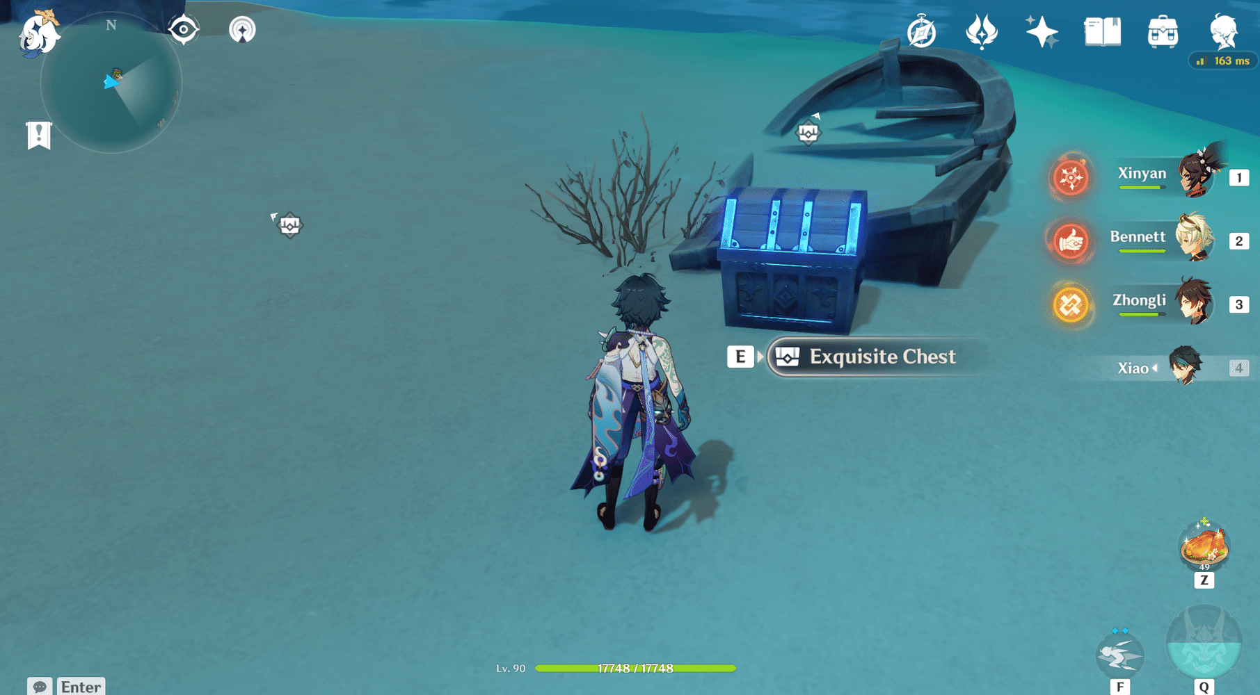 Burried Chest at Guyun Stone Forest (Free 7 Primogems) Genshin Impact | HoYoLAB