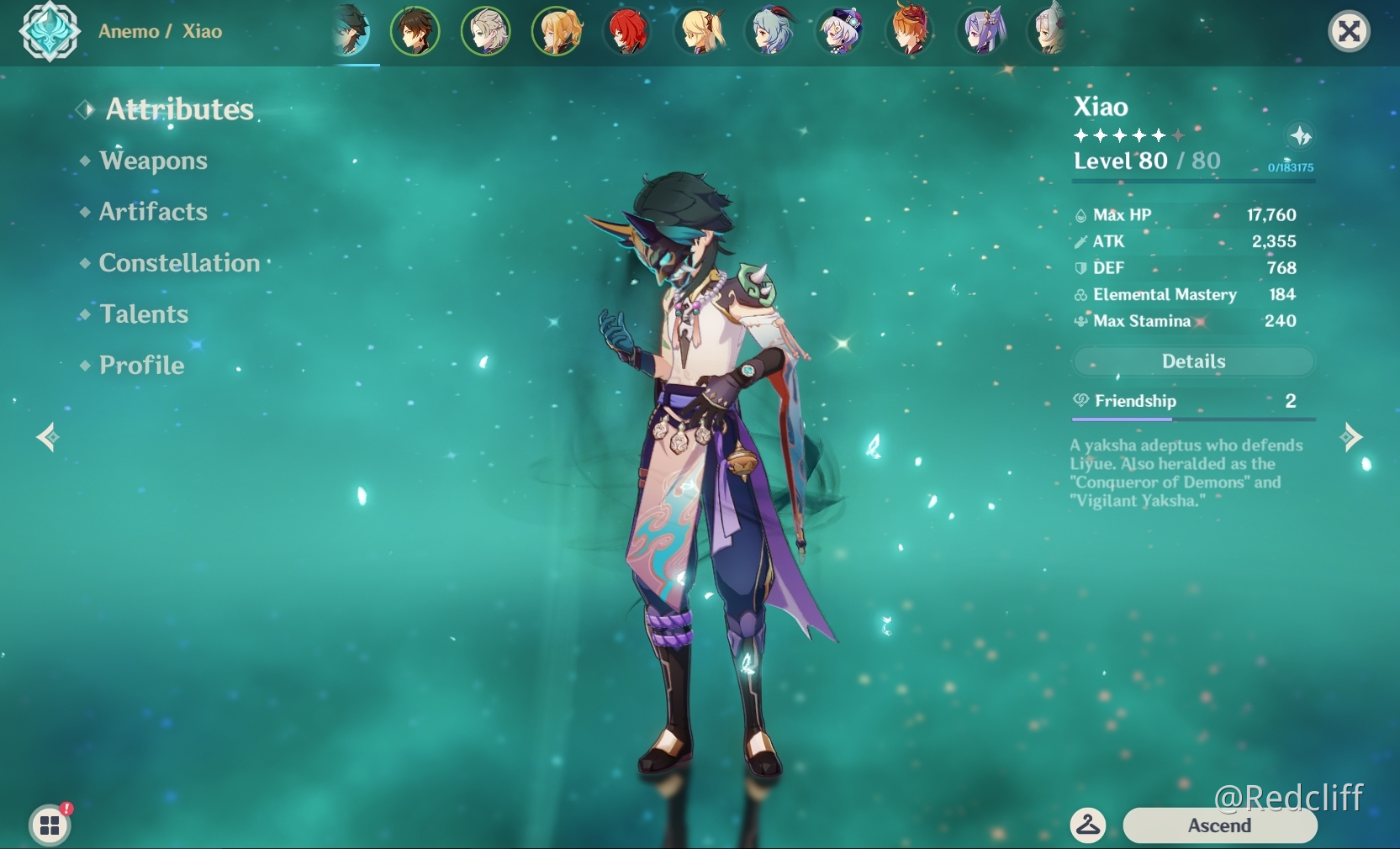 My Xiao Build Genshin Impact | HoYoLAB