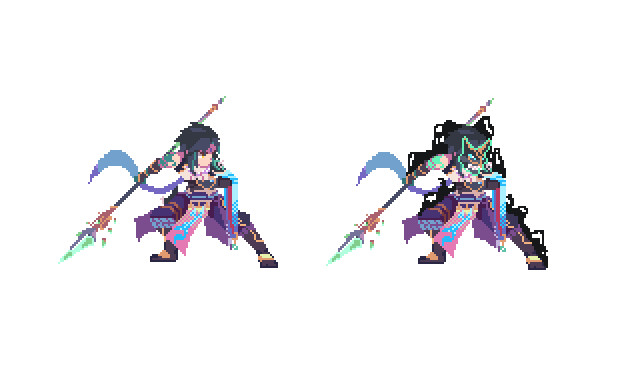 Xiao Pixel Genshin Impact | HoYoLAB