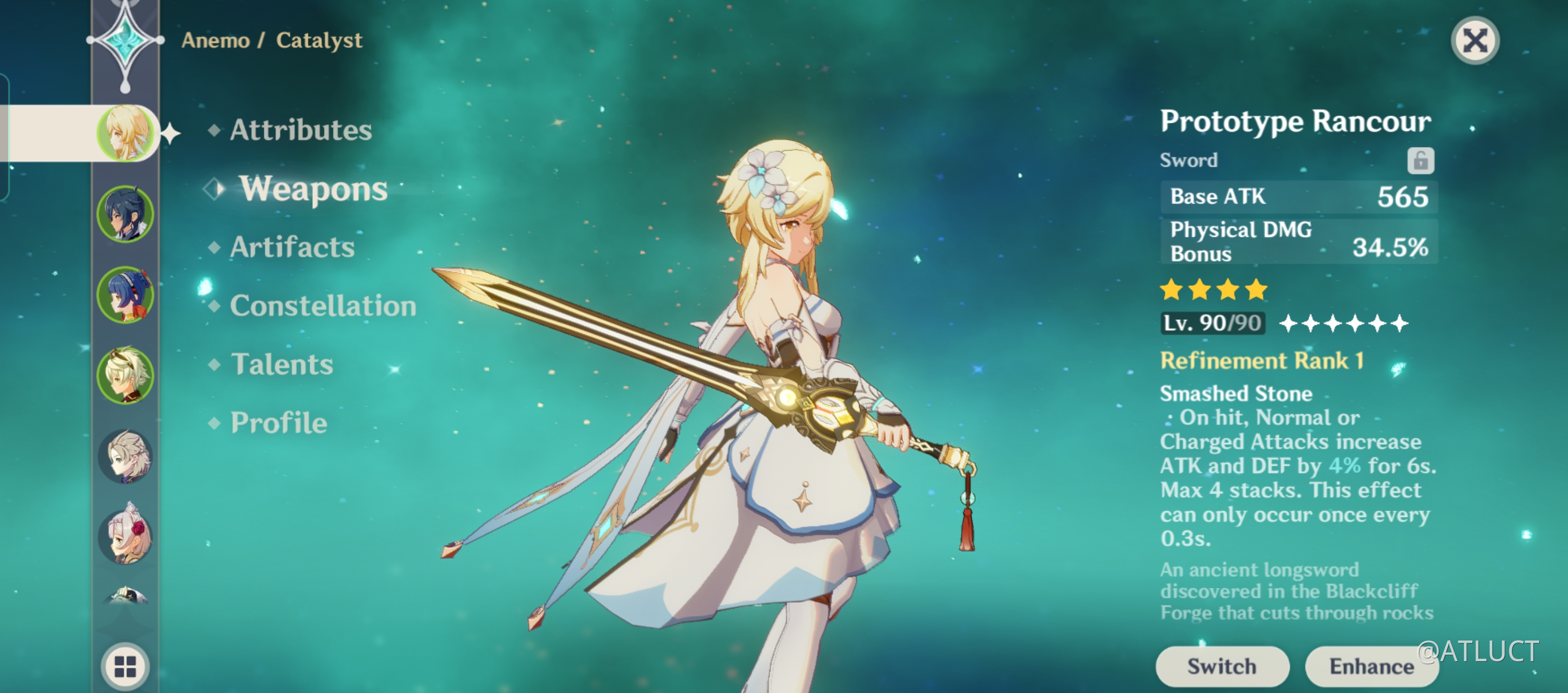 Which weapon is better for Anemo MC? Genshin Impact | HoYoLAB