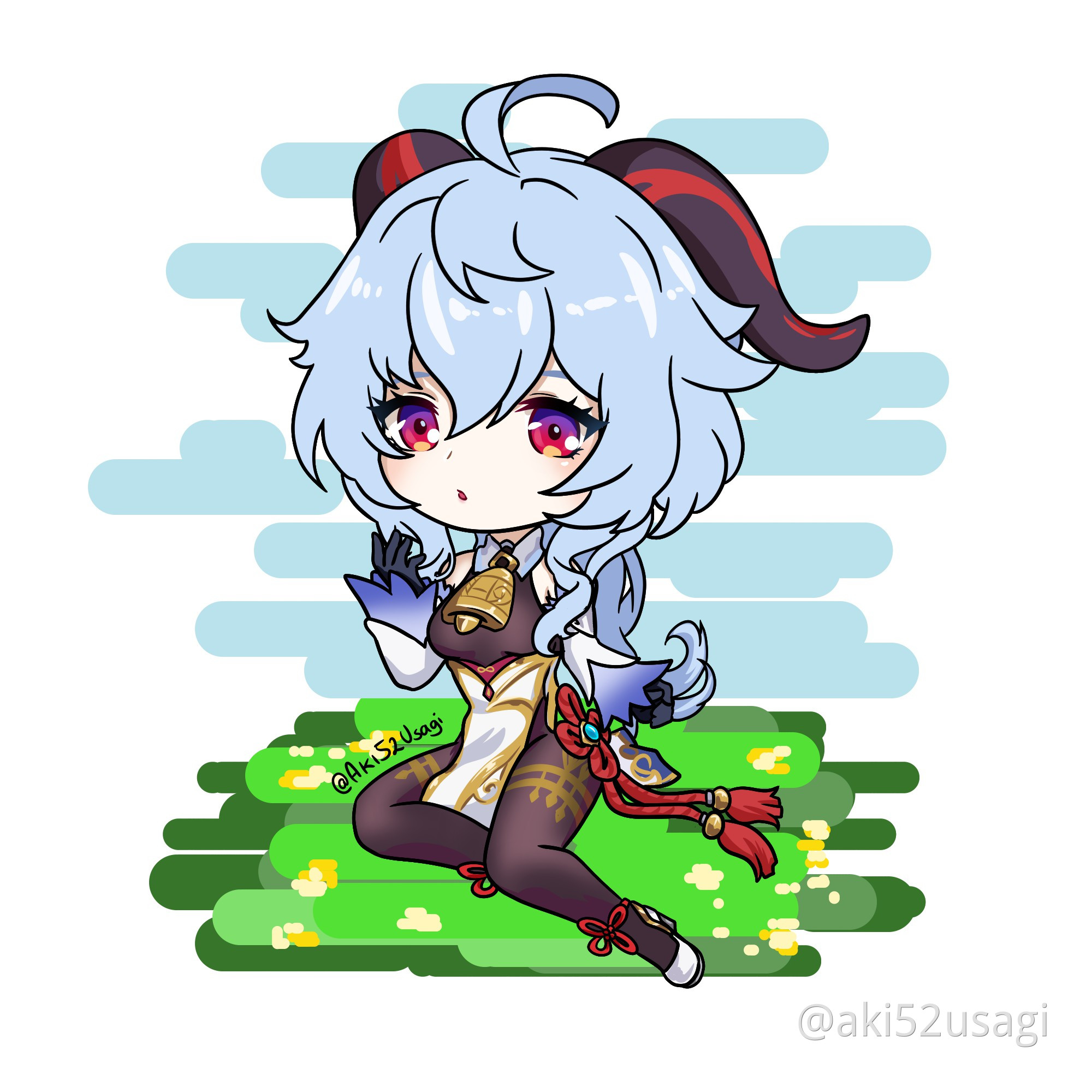 Ganyu chibi Genshin Impact | HoYoLAB