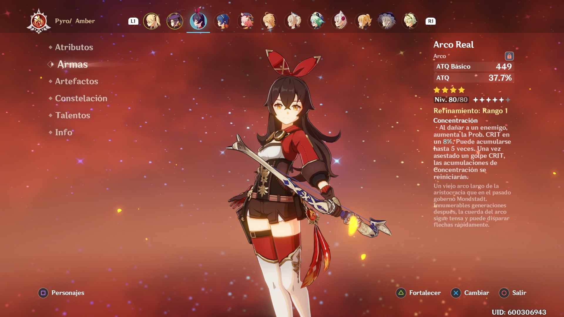 Royal bow with Amber looks so great!🔥 Genshin Impact | HoYoLAB